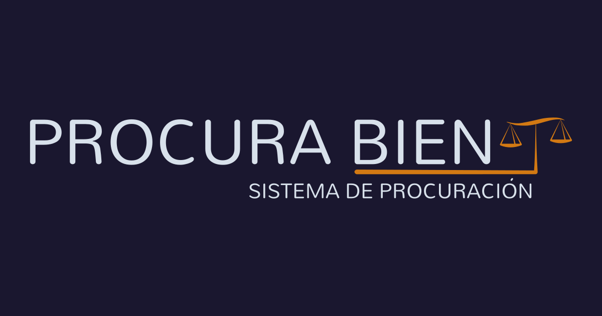 PROCURA BIEN - Sistema de procuración